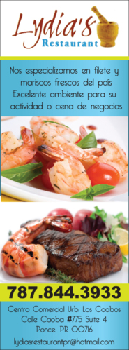 Lydia's Restaurant | Infopáginas