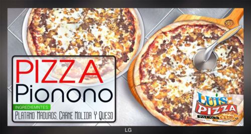 Pizza- Calzones- Pastas- Aperitivos- Bebidas de licor- Frappés- Postres ...