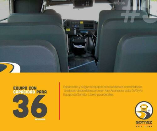 Gómez Bus Line | Infopáginas
