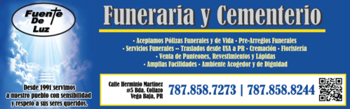 Funeraria y Cementerio Fuente de Luz | Infopáginas