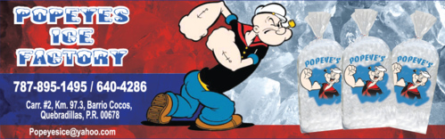 Popeye's Ice Factory | Infopáginas